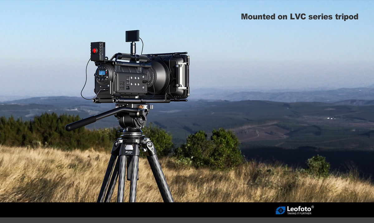 Leofoto BV-10 (Knob Clamp) / BV-10L (Lever-Release Clamp) Fluid Video